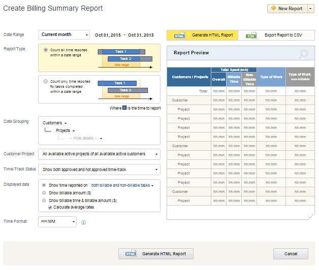 Law Firm Time Tracking with actiTIME