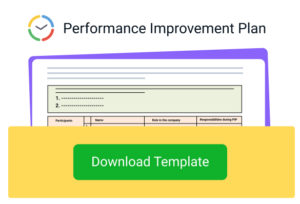 Performance Improvement Plan Template (+ Productivity Tips)