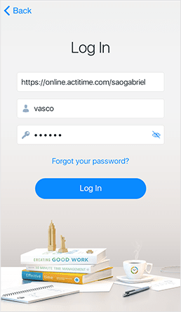 Getting Started with actiTIME Mobile Timesheet