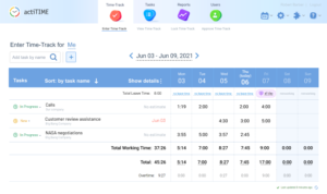 Getting started with actiTIME timesheet software