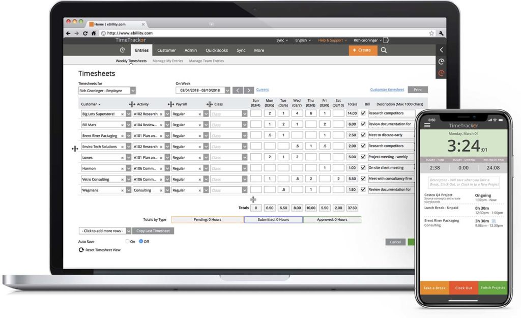 40 Timesheet Software Tools for Business Reviewed