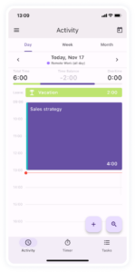Getting Started with actiTIME Mobile Timesheet